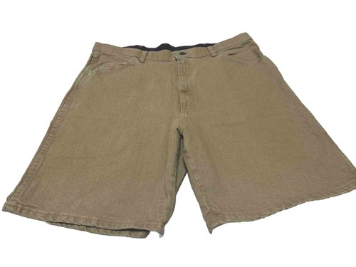 Wrangler Jeans Men’s Tan Denim Shorts Size 40 Regular Medium Wash High ...