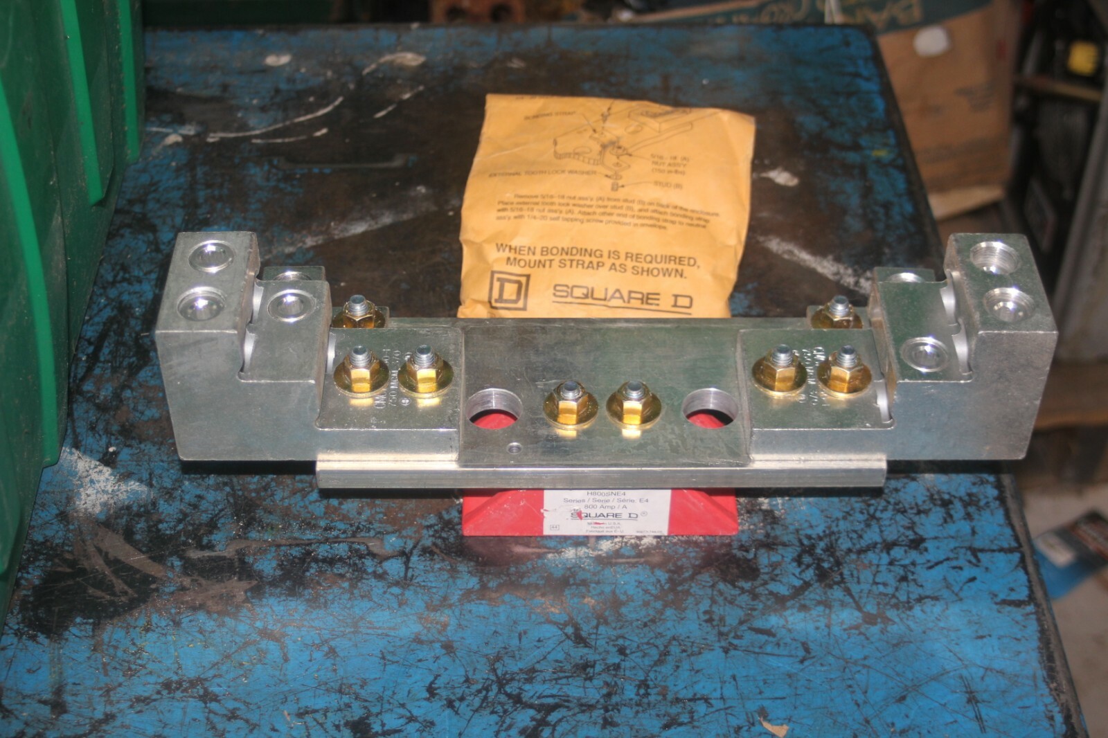 Square D Solid Neutral Assembly H800SNE4 | eBay