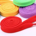 THICK FLAT FAT SHOE LACES 2/5" Wide Shoelaces All Shoe Types Trainer ...