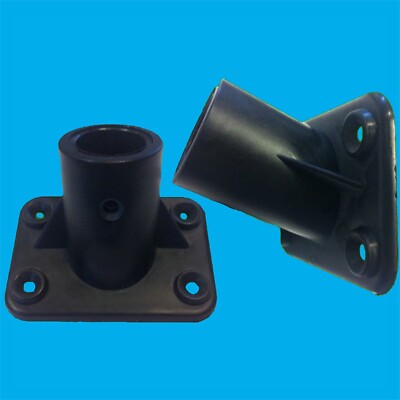 10x Mât Support, Drapeau Bâton Mount , 22-24mm Diamètre Pôle, à Peindre ...