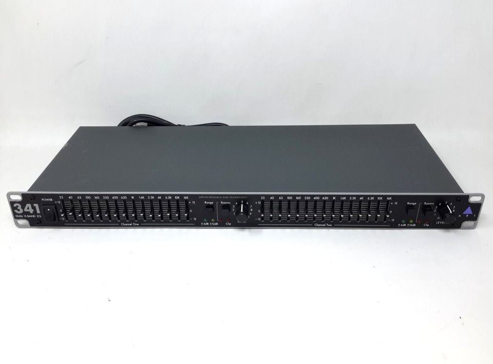 ART EQ341 Dual 15-Band EQ Balanced/Unbalanced Input/Output Graphic Equalizer | eBay