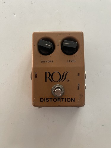 Ross Distortion Original Overdrive Vintage 1979 Guitar Effect Pedal | eBay