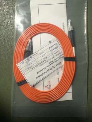 (3X) 3M FC/FC 62.5/125 OM1 3mm OFNR (UL) ORANGE Jumper with Test Report ...