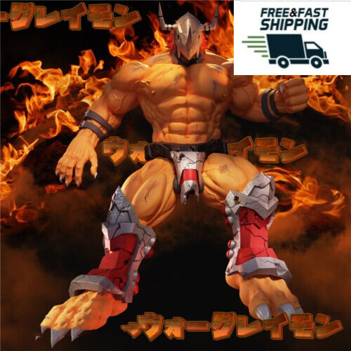 CBSJ Digimon War Greymon Resin Model Painted Statue In Stock L26cm Cast ...