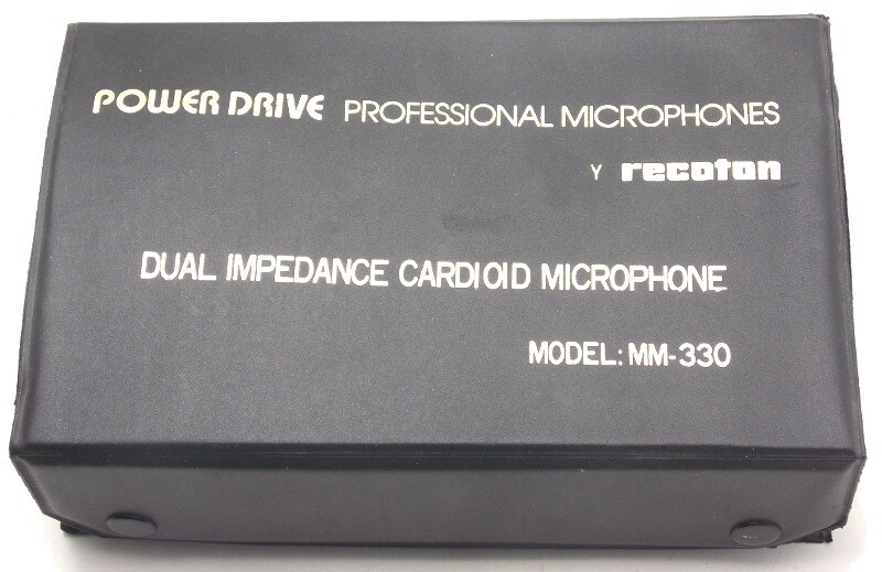 Recoton MM-330 Vintage Dual-Impedance Dynamic Microphone & Cable in ...