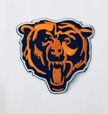 CHICAGO BEARS EMBROIDERED IRON ON PATCH 3" | eBay