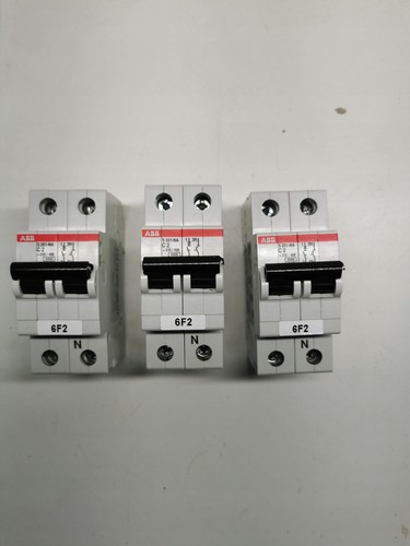 Leitungsschutzschalter 1P + N ABB C2 2A S 201-NA / # 6 6F1 6851 | eBay.de