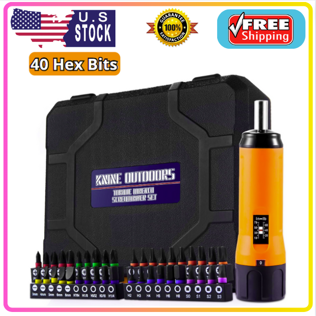 Drive Torque Wrench Screwdriver Set Gun Gunsmith Instrument Tool ...