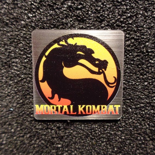 Mortal Kombat Logo Label Decal Case Sticker Badge [496] | eBay