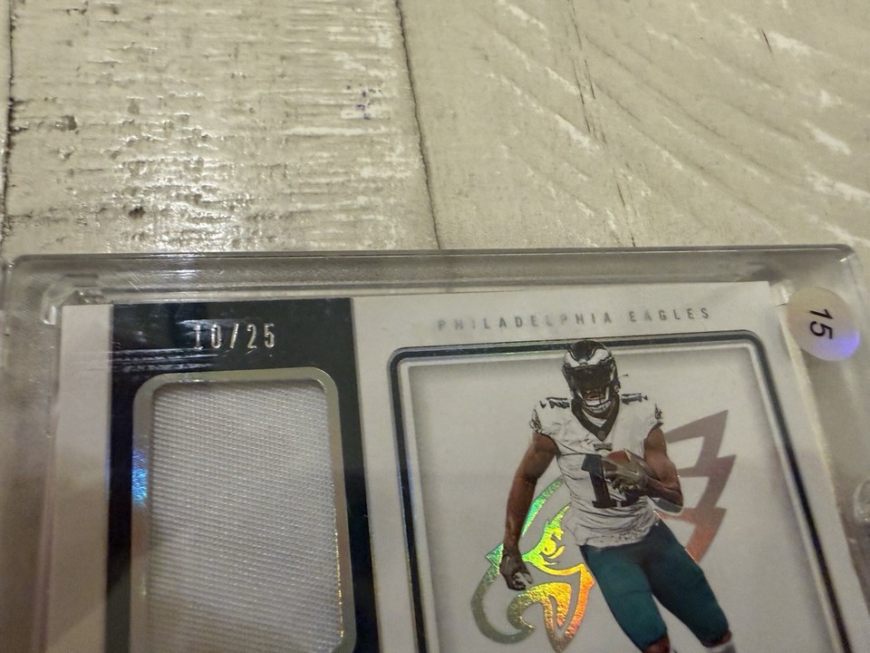 2022 Franchise Treasures AJ Brown Jersey 10/25 Philadelphia Eagles | eBay