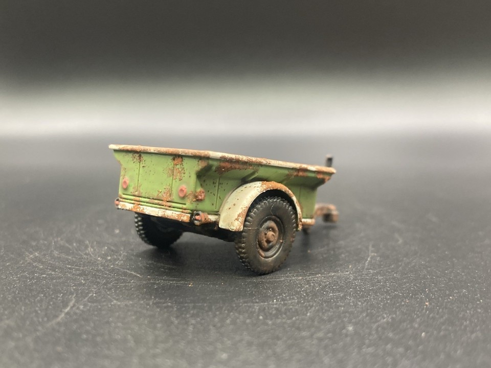 Small Utility Truck Bed Trailer Custom 1/64 Rusty Weathered Barn Find ...