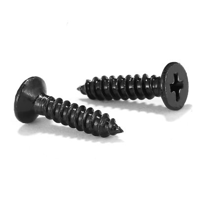 #4 x 1/2" Wood Screw 100Pcs 18-8 304 Stainless Steel Screws Flat Head ...
