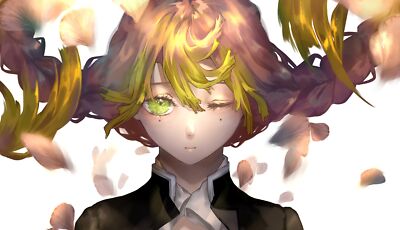 Anime Kimetsu No Yaiba Mitsuri Kanroji Girls Multi Gaming Mat Desk ...