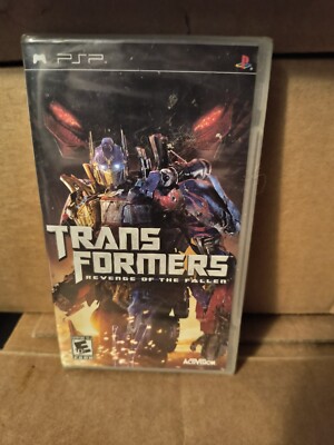 Transformers Revenge of the Fallen Sony PSP Brand New - Sealed FREE US ...