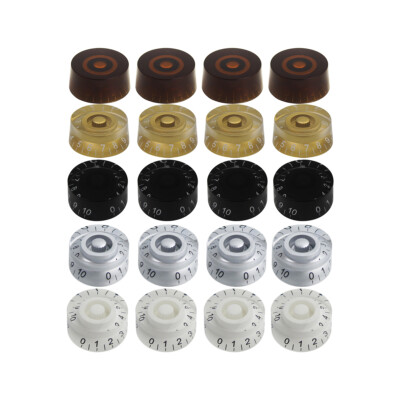 4PCS Colorful Guitar Knobs Volume Tone Control Speed Knobs Buttons for LP Guitar | eBay