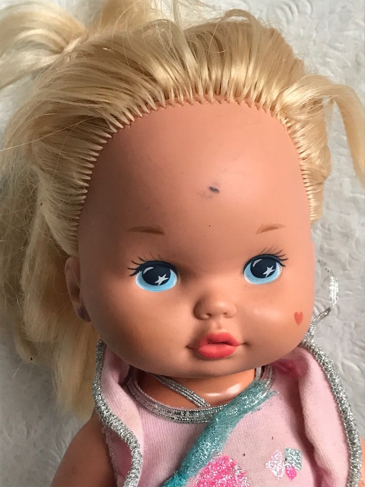 MISS DRESS UP - 1988 MATTEL 13” DOLL - Blonde Hair Blue Eyes | eBay