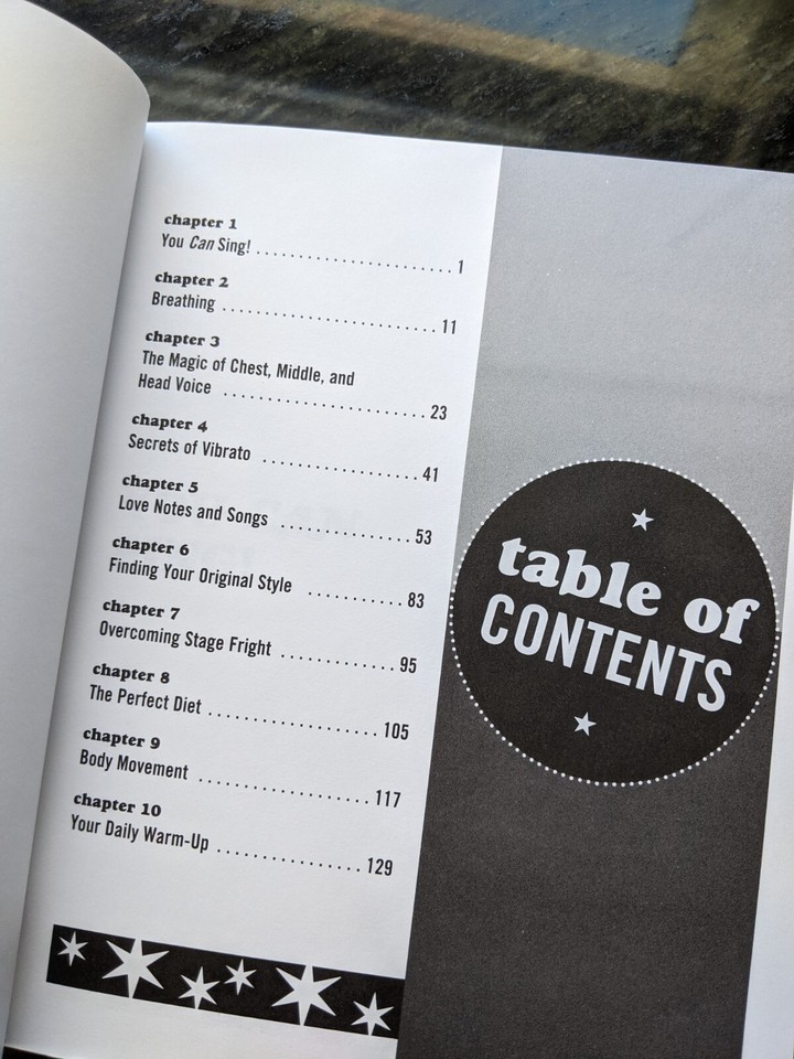 Sing Like the Stars Roger Love MTV Book | eBay