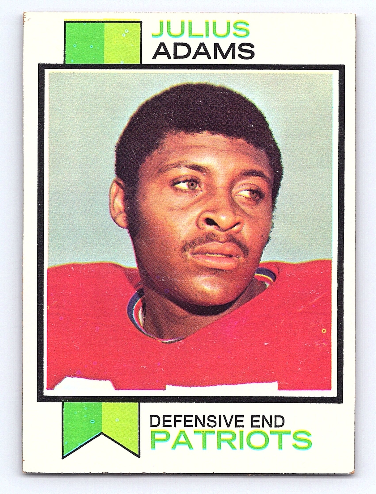 1973 Topps #278 Julius Adams Actual scans - condition varies | eBay