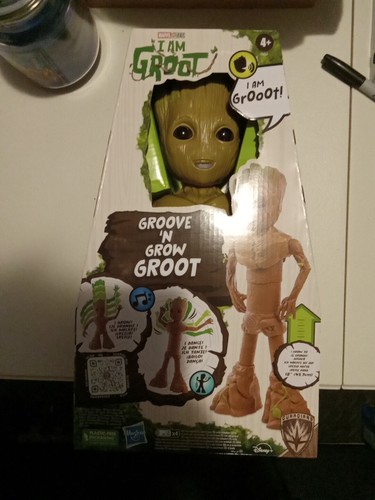 Marvel I Am Groot Groove 'N Grow 13.5" up to 18" Interactive Action ...