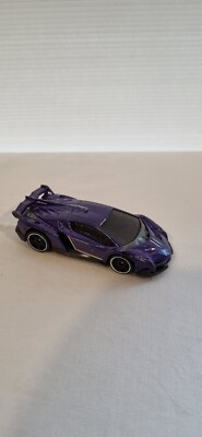 Hot Wheels Lamborghini Veneno Purple Hypercar 2013 Hot Wheels 1186 MJ ...