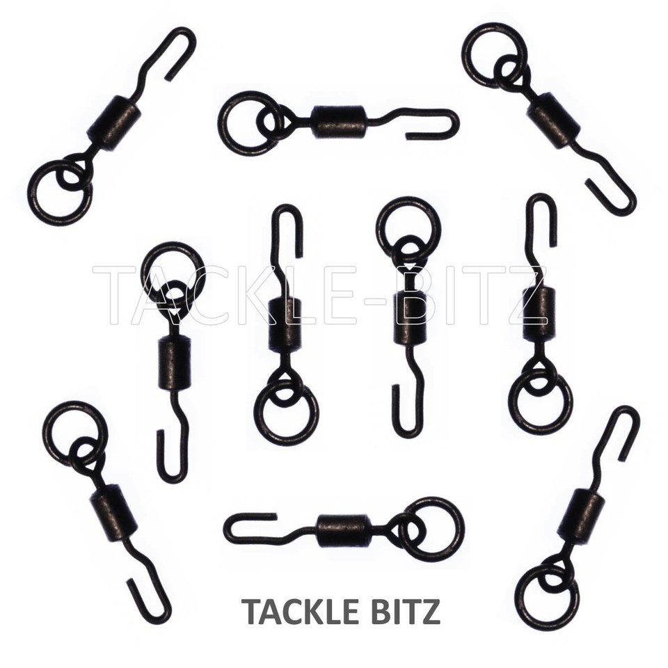 Spinner Swivels Size 11 for Ronnie Rigs Carp Fishing End Tackle Quick ...