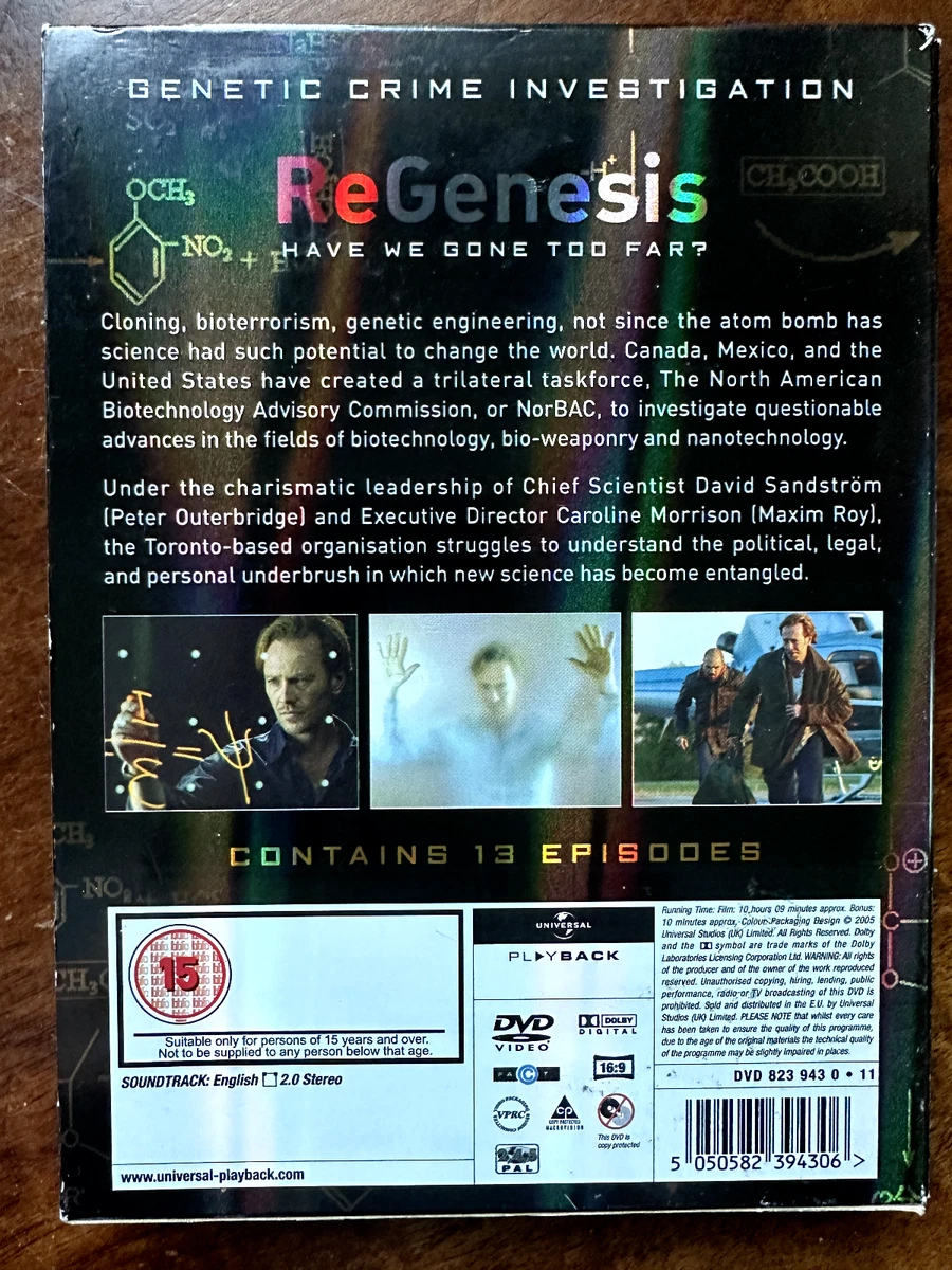 Regenesis Tv Show