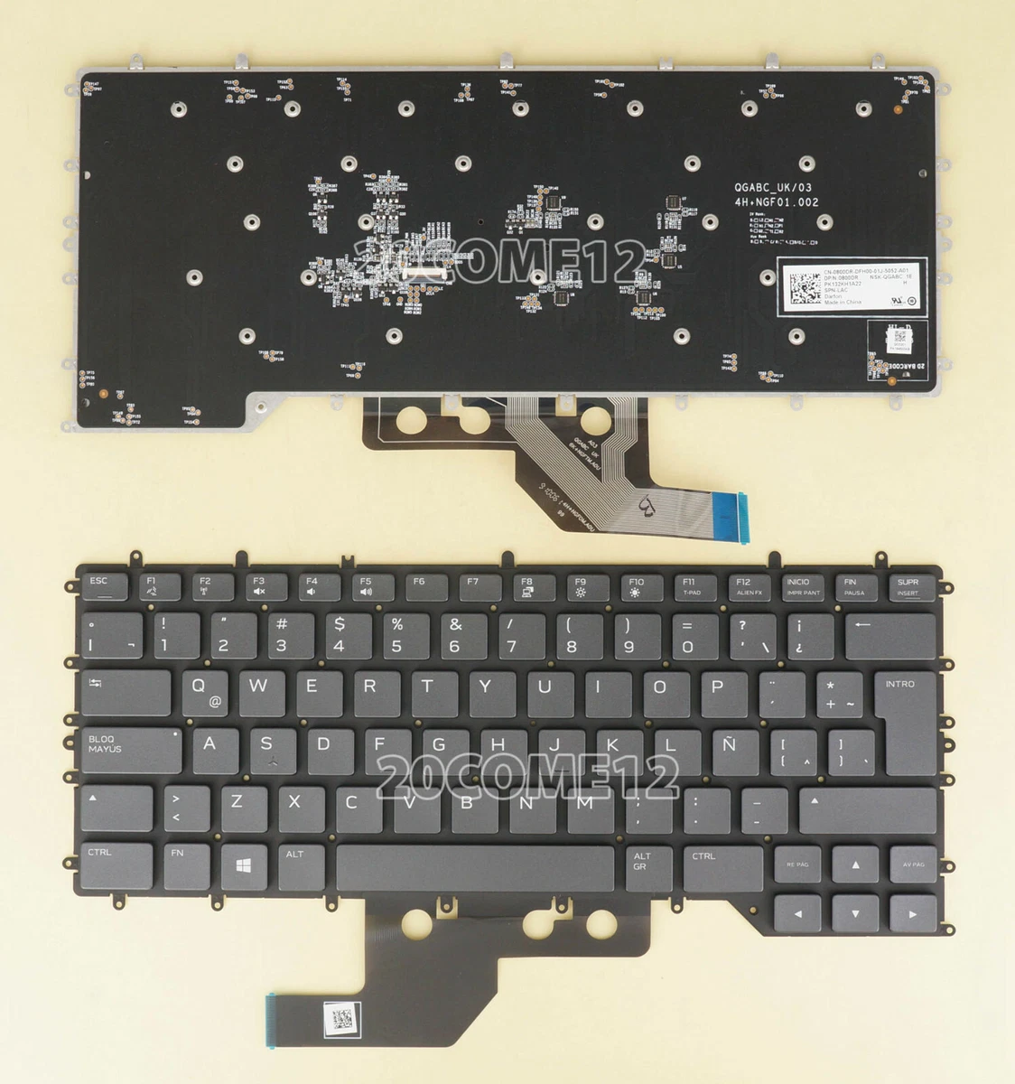 Custom Backlit Keyboard Colors