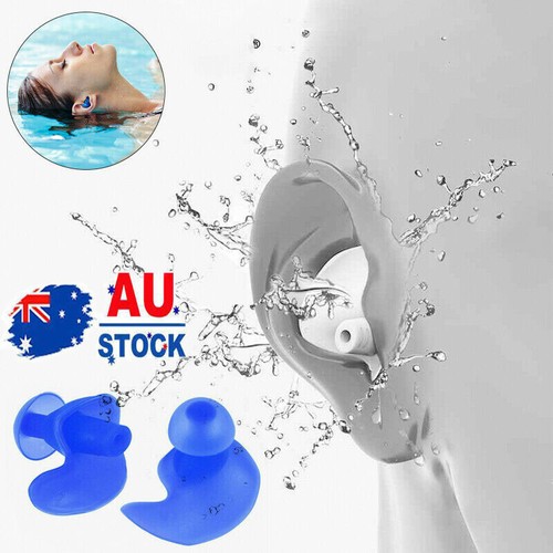 Waterproof Swimming Diving Ear Plugs Kids Adults Silicone Sports ...