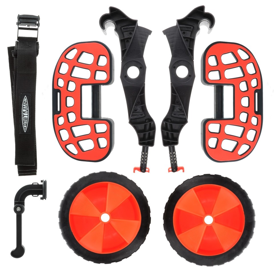 Conwy Kayak Trolley Canoe Folding Aluminium Cart Transport Flat Free ...