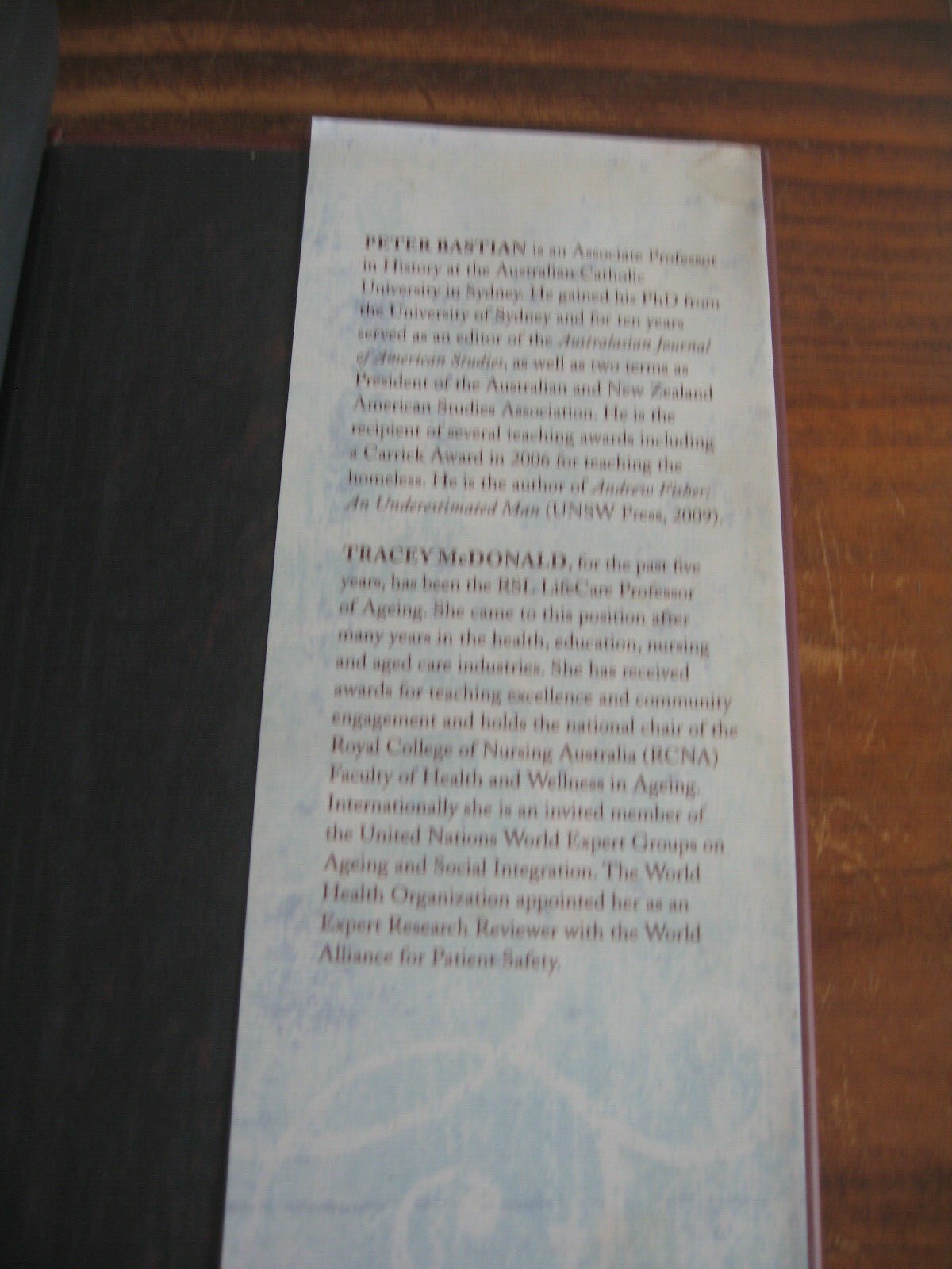 CELEBRATION OF A CENTURY RSL LIFECARE PETER BASIAN & TRACEY McDONALD ...