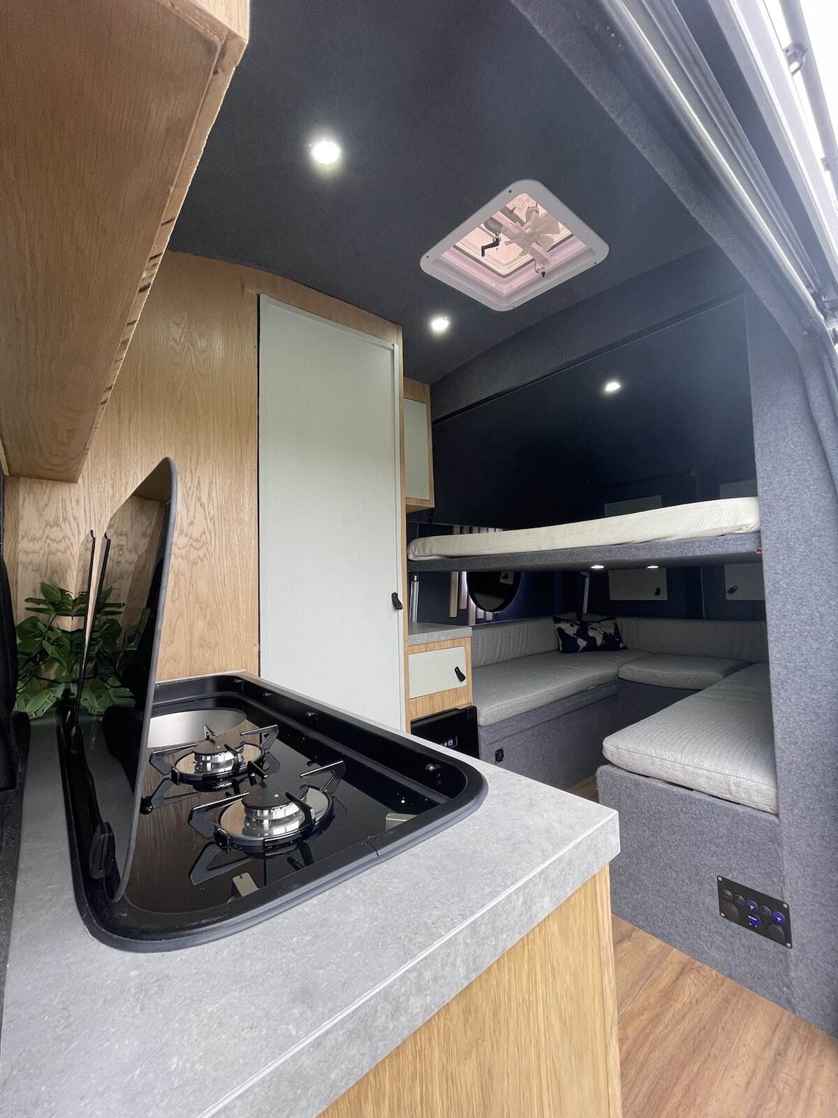 Camper Van 12v Electric Drop Down Elevated Bed Kit - Self Build | eBay UK