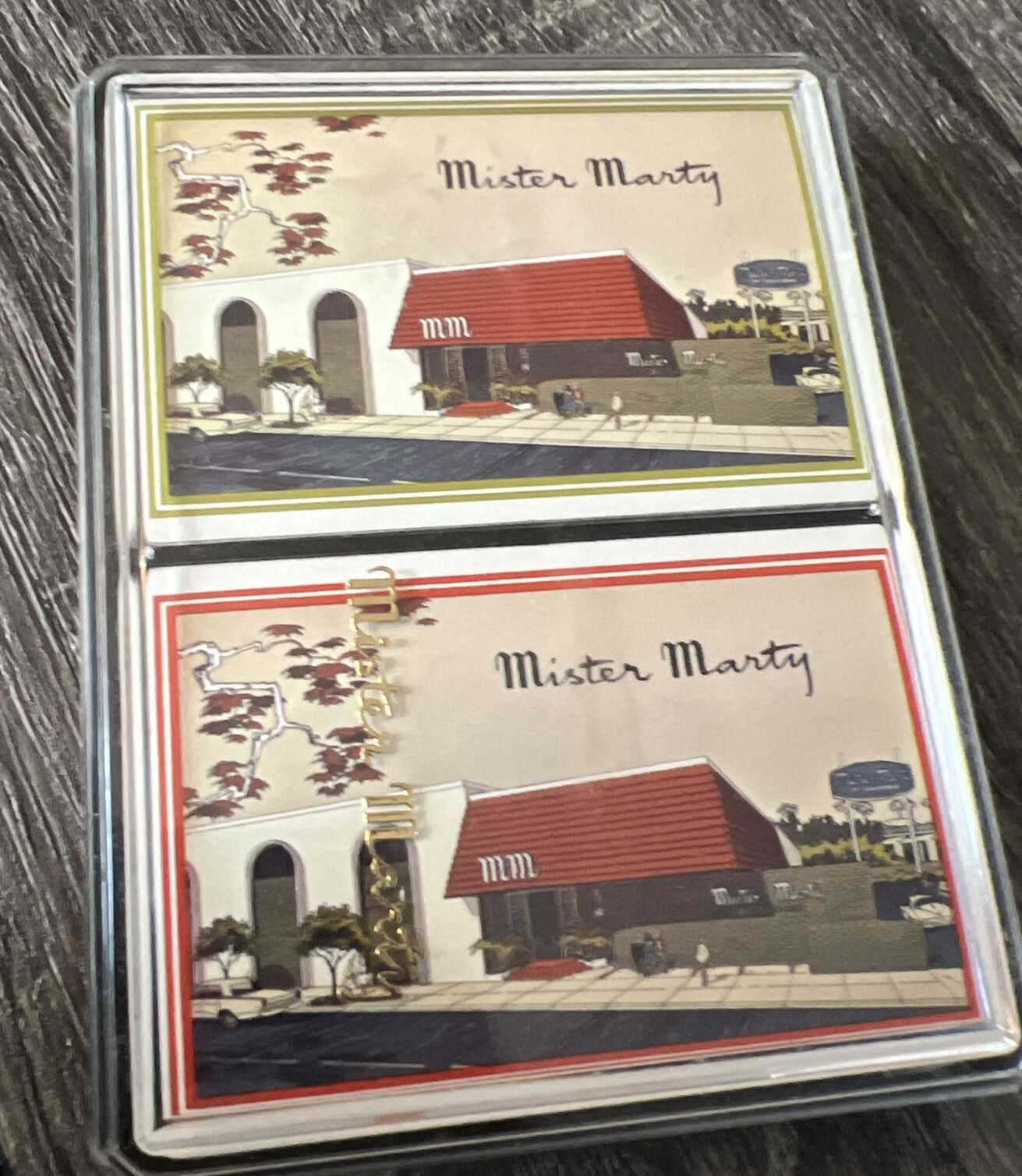 Vintage Mister Marty 2 Deck Set Of Playing Cards - Japan - Sports ...