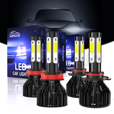 For Jeep Compass Sport Utility 2.0L 2.4L 2011-2021 LED Headlight High ...