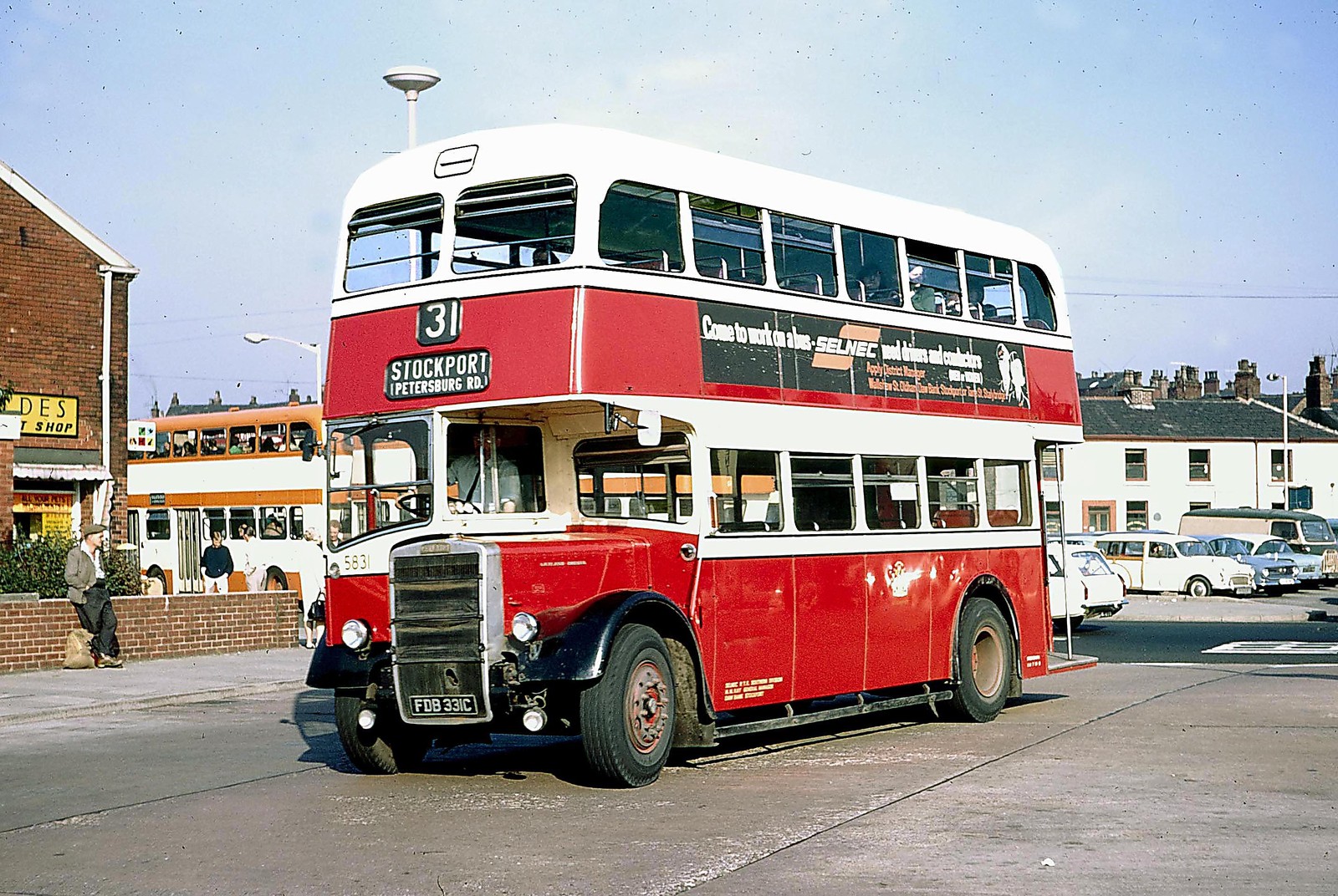 SELNEC GMPTE MCTD Manchester Buses, Sets of ten 6x4 ins colour print ...