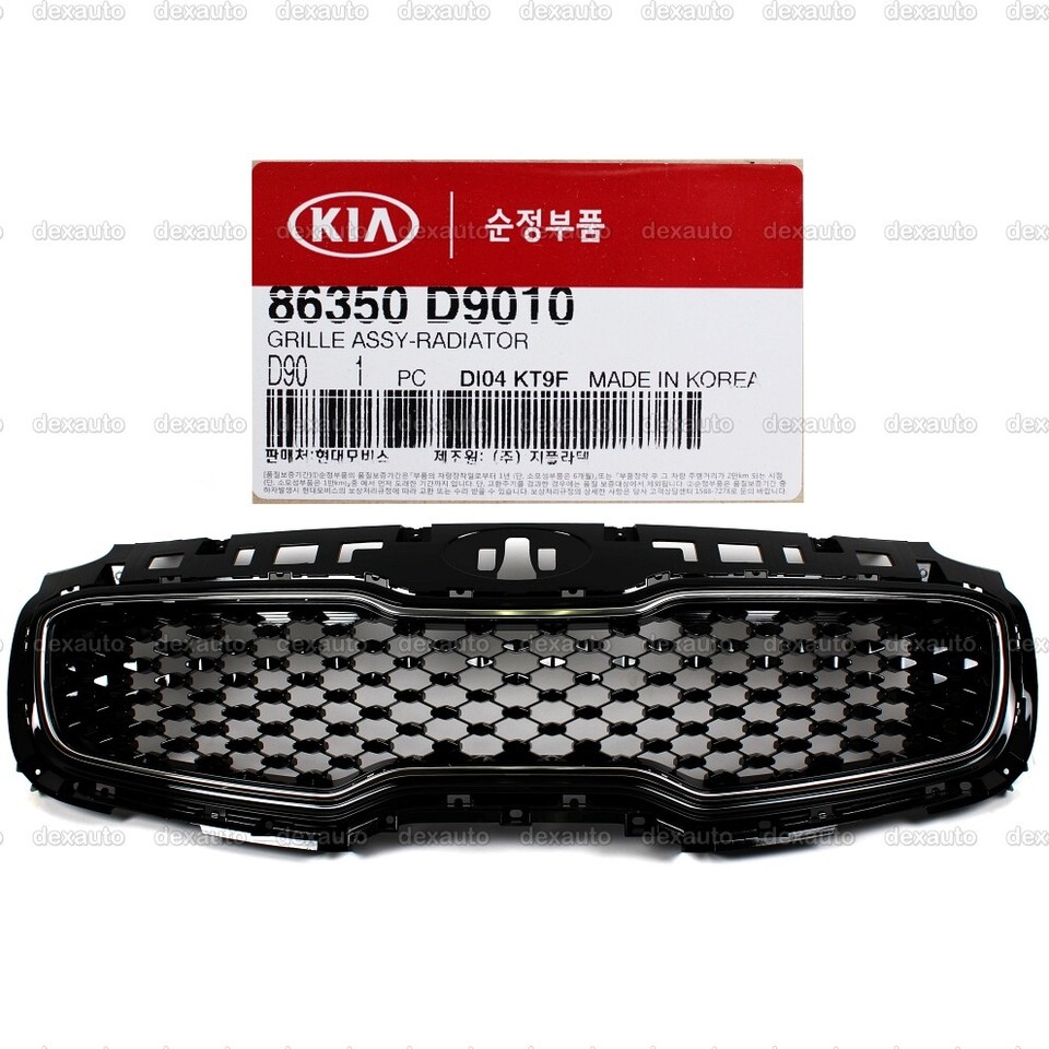 Chrome Bumper Grille Replacement for 2017 2018 2019 Kia Sportage 86350 ...