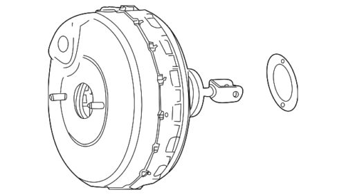 08 - 15 MERCEDES BENZ C300 C350 E350 brake power booster 0054308530 OEM ...