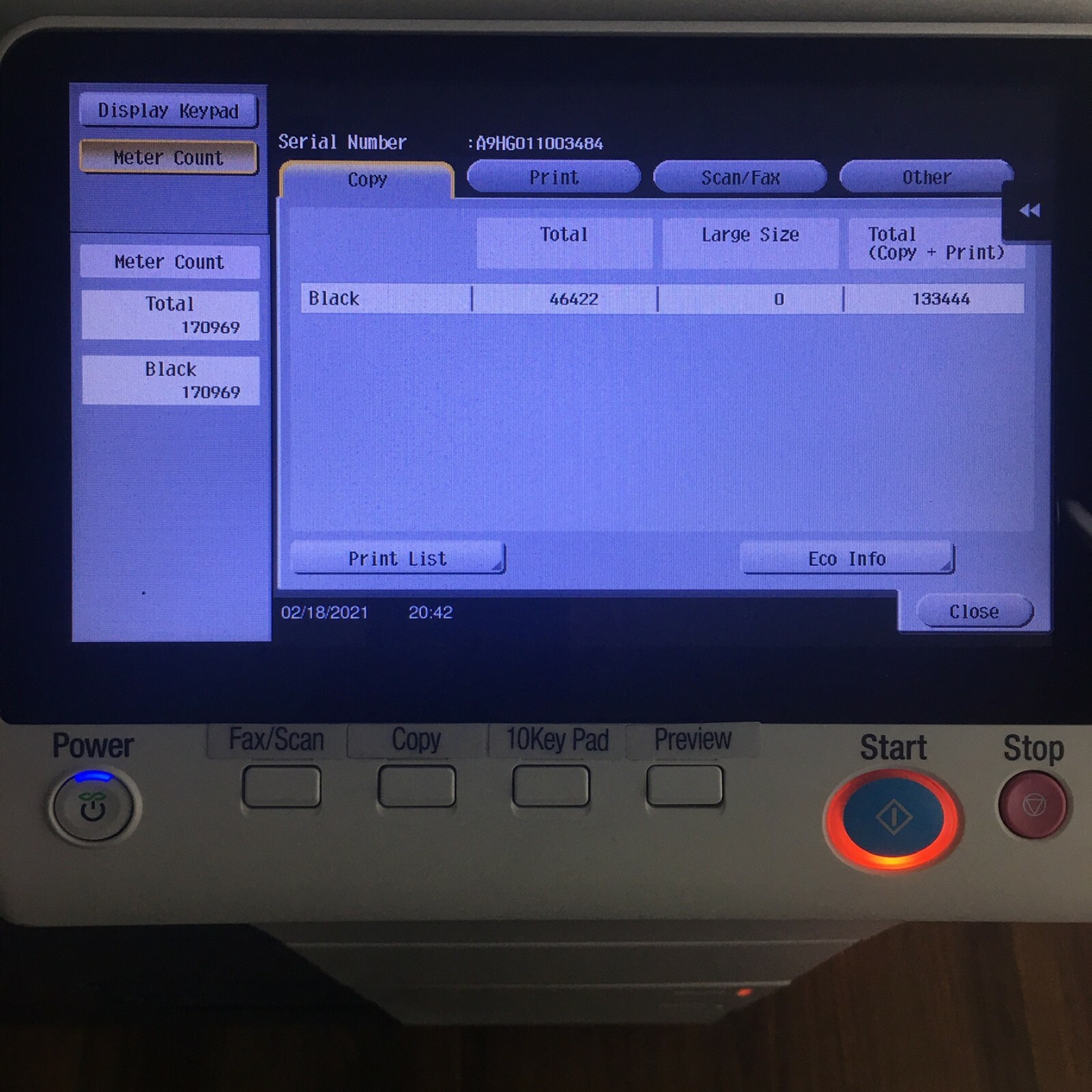 Konica Minolta Bizhub 558 Printer/Copier with FS-536 Finisher | eBay
