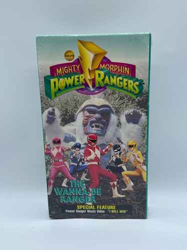 Mighty Morphin Power Rangers - The Wanna-Be Ranger (VHS, 1994) for sale ...