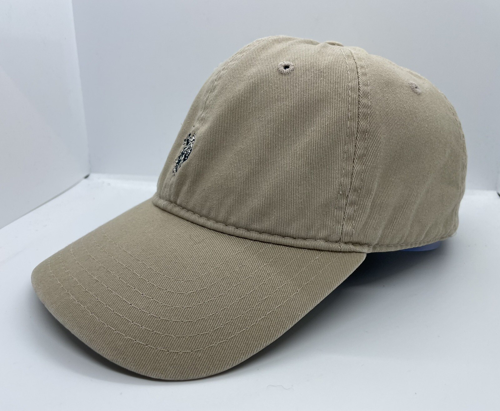 US Polo Association Cap Hat Adult Adjustable Beige 100% Cotton | eBay