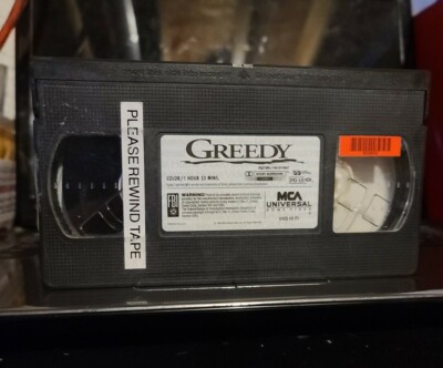 Greedy (VHS, 1994) Michael J. Fox Kirk Douglas Nancy Travis 96898200431 ...