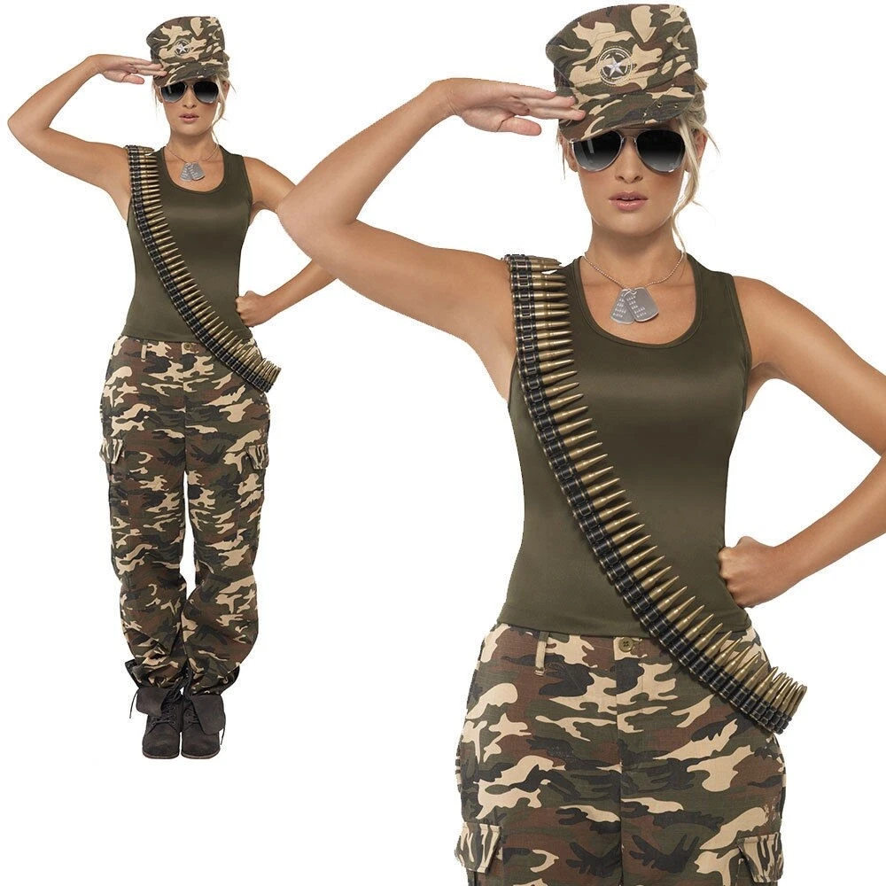 Army Girl Costume For Women