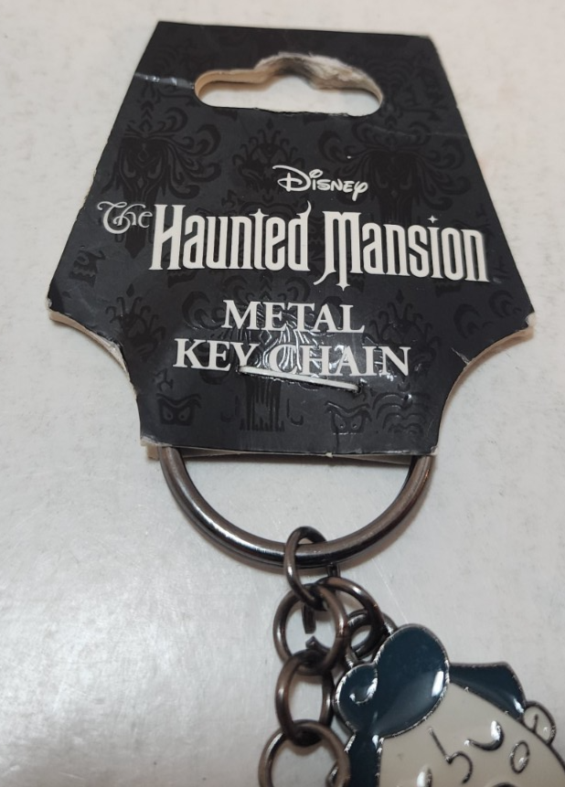 Disney The Haunted Mansion Ghost Busts Metal Keychain Halloween M.Z ...