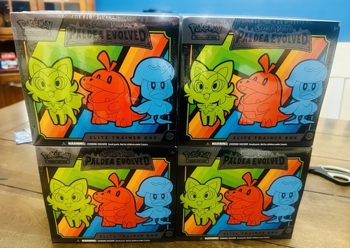 Pokemon TCG SV Paldea Evolved ETB Elite Trainer Box : Factory Sealed ...
