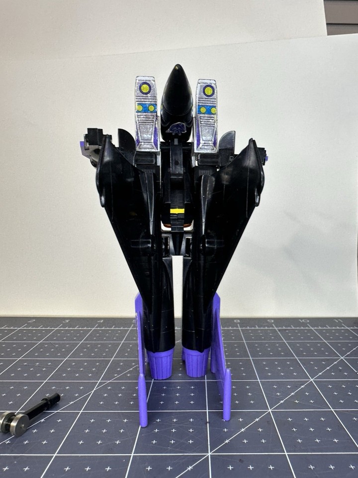 Skywarp 1984 Vintage G1 Transformers F-15 Fighter Hasbro Action Figure ...