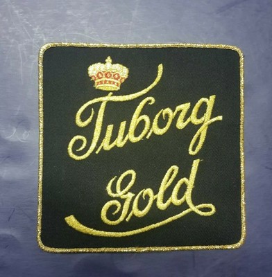 TUBORG GOLD, large Beer PATCH, Heileman Brewing, WISCONSIN Crown 6x6 | eBay