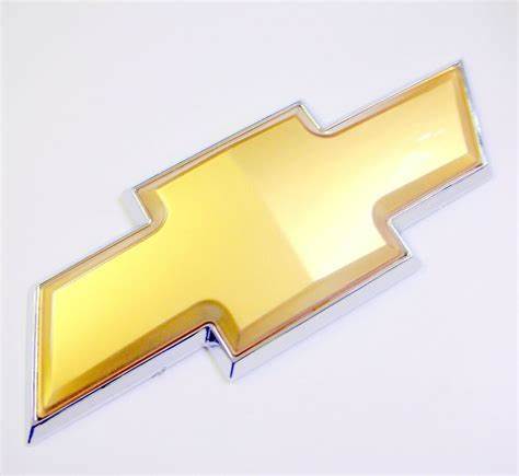 NEW 07-11 CHEVY TAHOE SILVERADO REAR TAILGATE GOLD BOWTIE EMBLEM BADGE ...