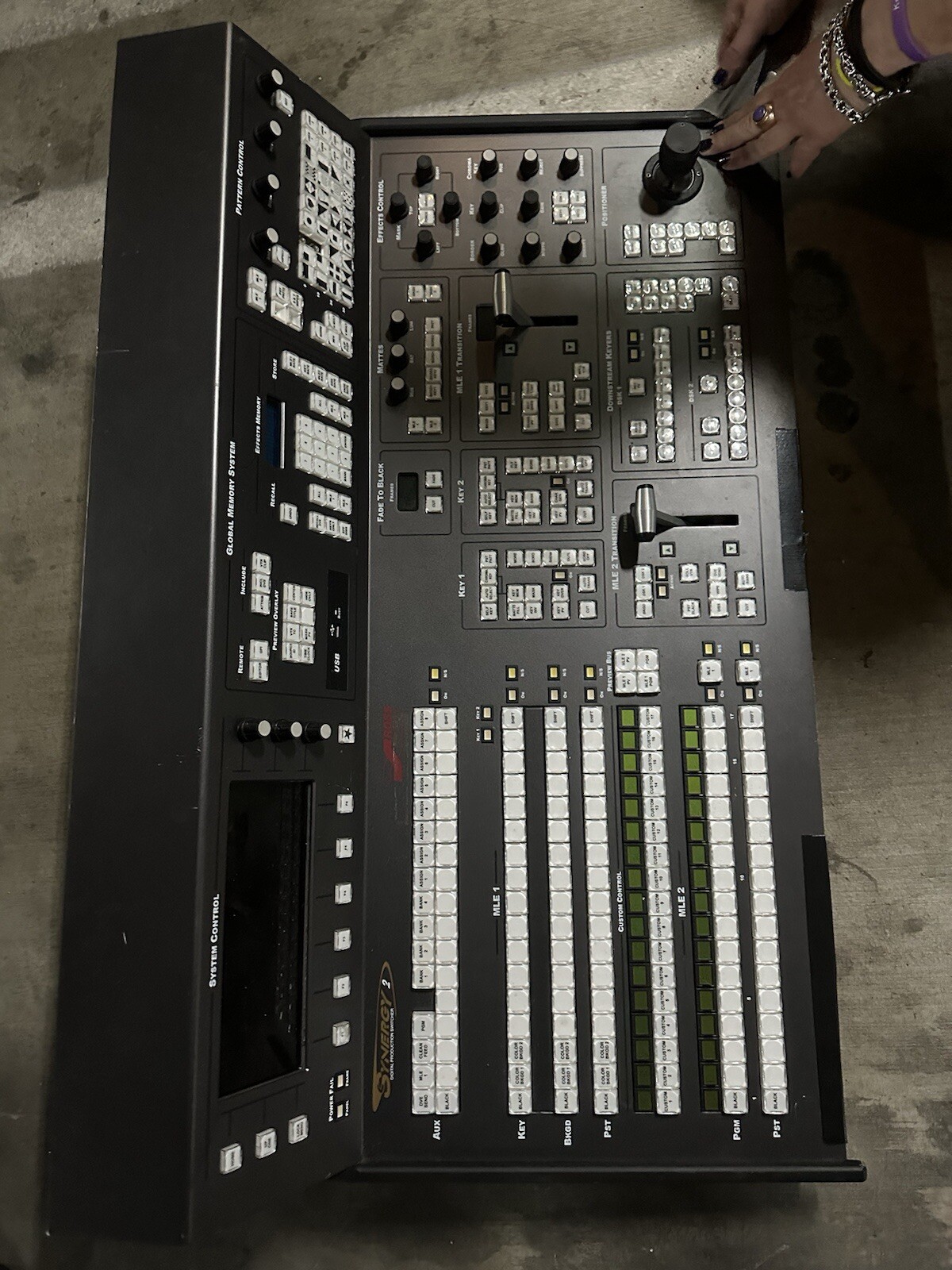 Synergy 2 Digital Switcher Global Memory System Broadcast Panel LA Pick ...