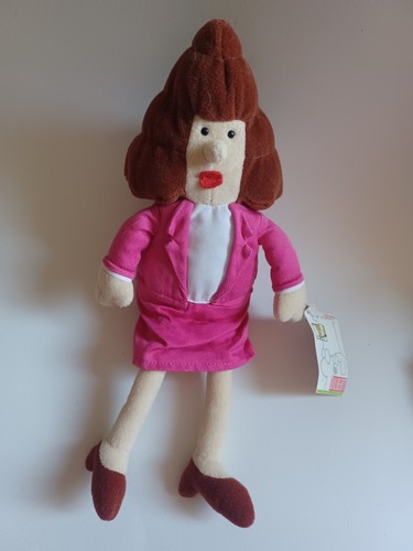 90s Dilbert Alice Plush Figure Gund Autographed SIGNED BY SCOTT ADAMS ...