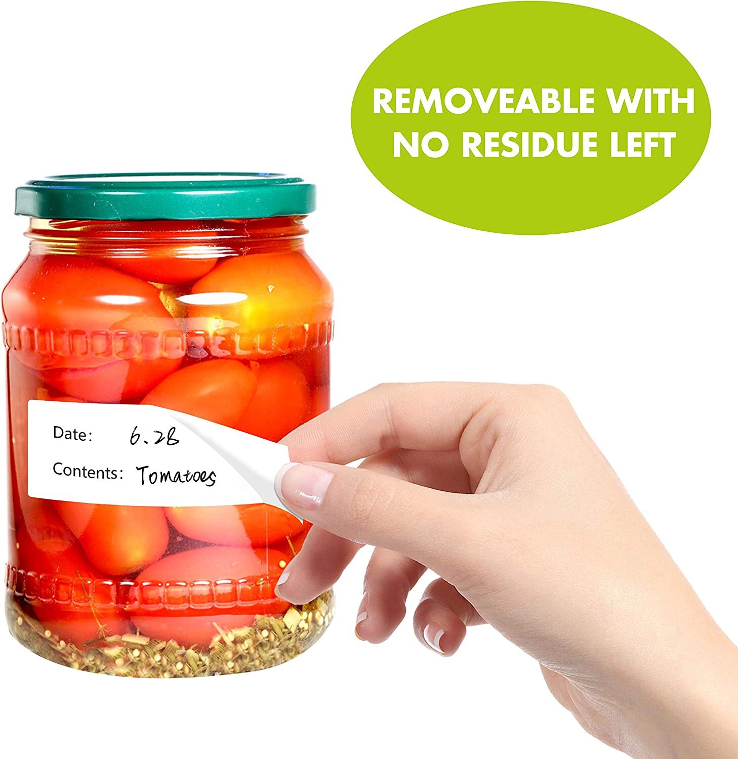 500PCS Kitchen Stickers Refrigerator Freezer Food Storage Date Content ...