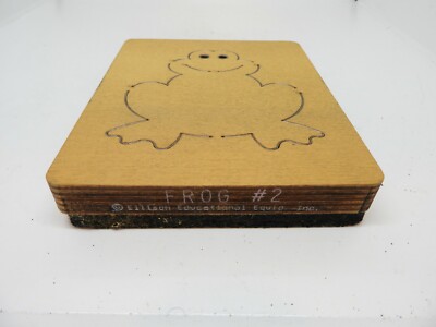 ACCUCUT ELLISON 5 x 6" FROG WOODEN DIE | eBay